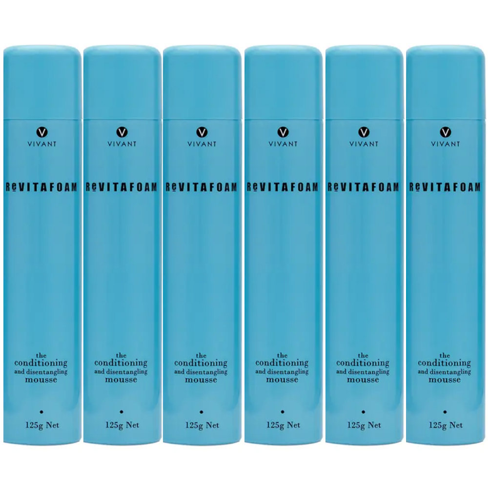 Revitafoam Mousse 125g x 6 | The Conditioning and Disentangling Mousse ...