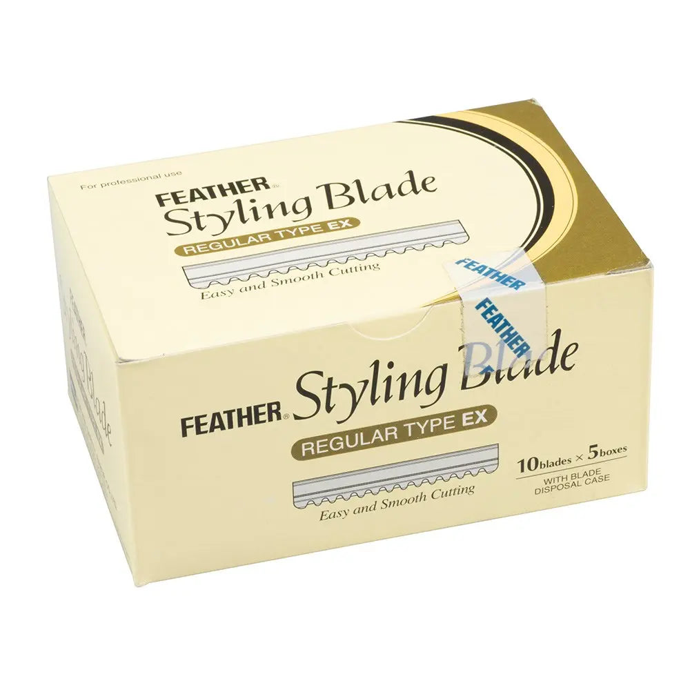 Feather Styling Razor Blades 50pk – Barber Outlet