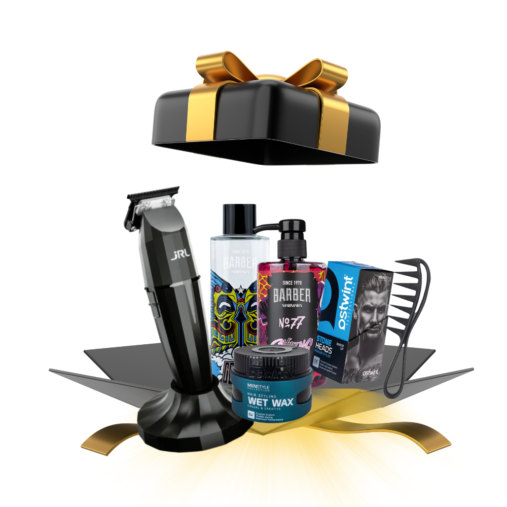 Gold Gift Set | Premium Grooming Kit | Barber Outlet