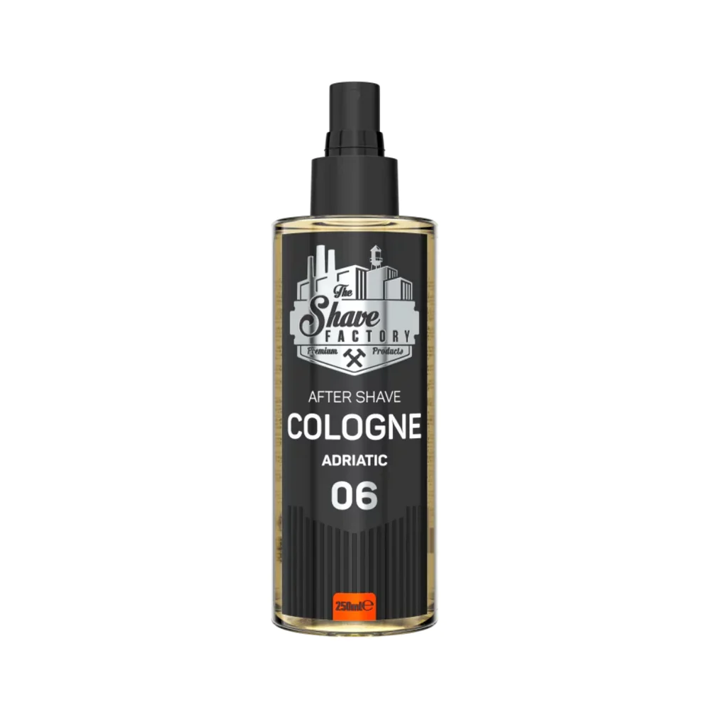 The Shave Factory Aftershave Cologne 06 Adriatic 250ml – Barber Outlet